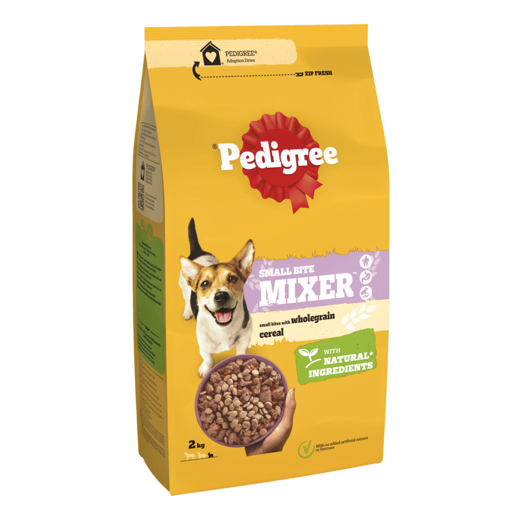 PEDIGREE® Dry MIXER™ Adult Small Dog 2kg